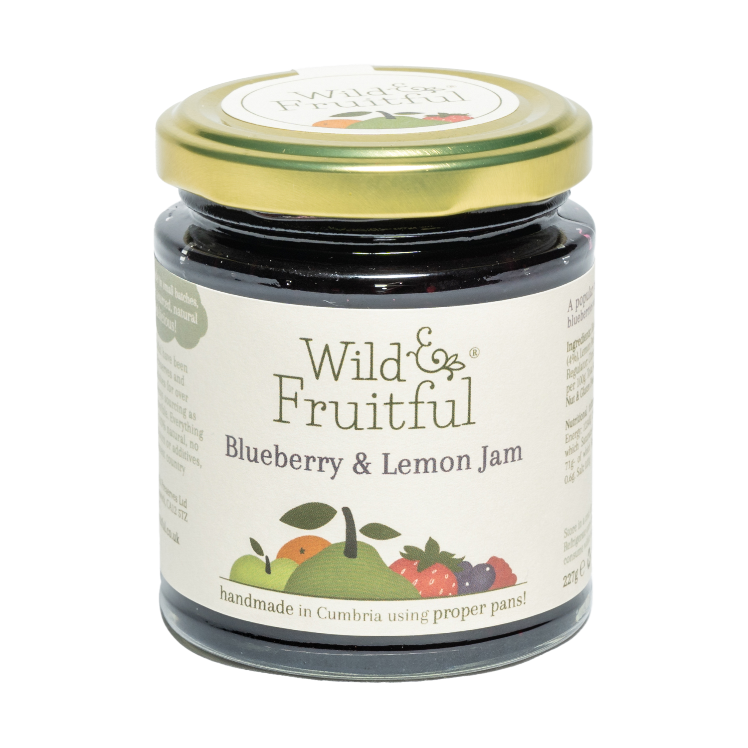 Wild & Fruitful | Blueberry & Lemon Jam | Basecamp