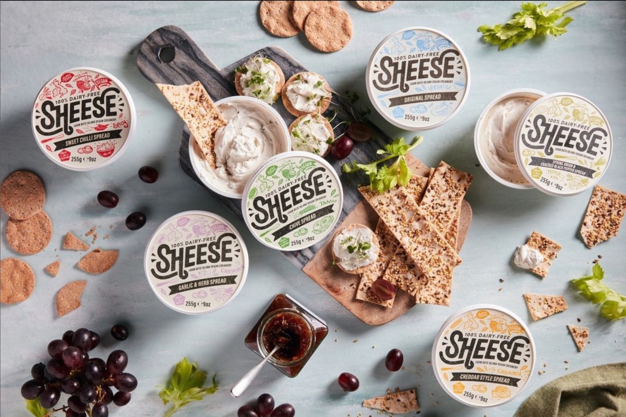 Sheese | Dairy-Free Creamy Cheese Spread with Chives | Basecamp