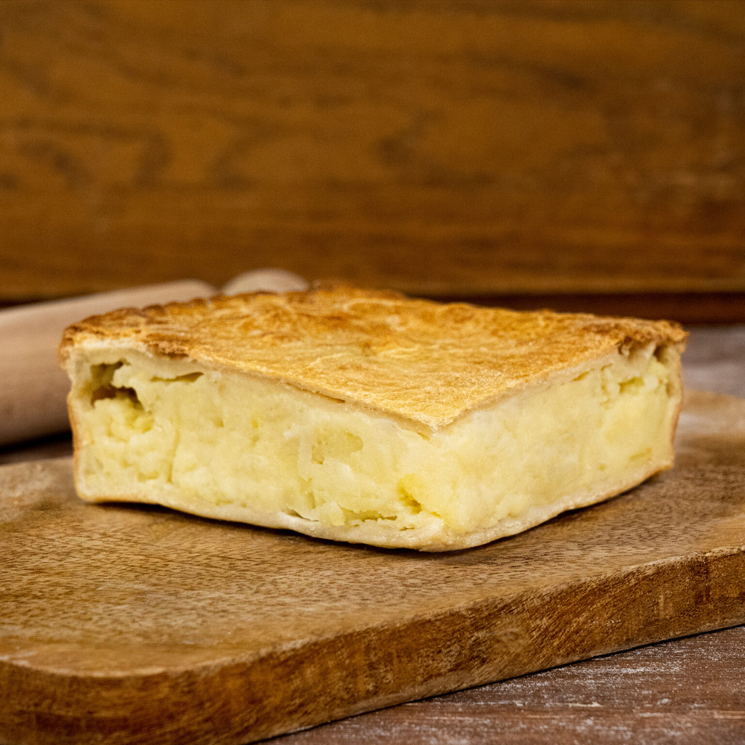 Cheese, Onion & Potato Slice | Basecamp