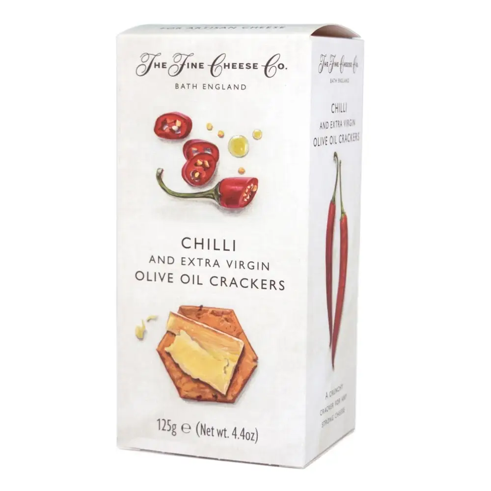 The Fine Cheese Co. | Chilli & Extra Virgin Olive Oil Crackers | Basecamp