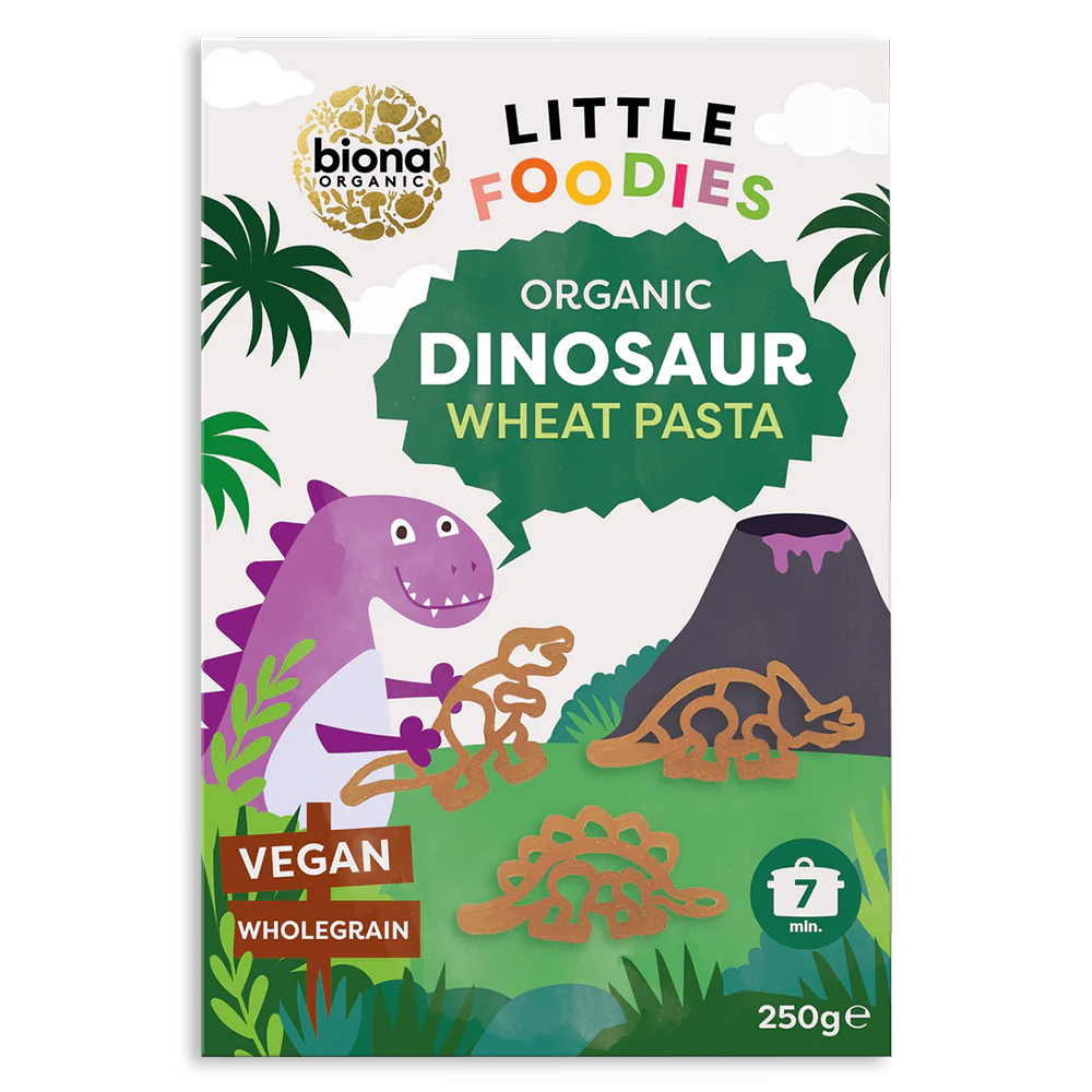 Biona | Dinosaur Wheat Pasta | Basecamp