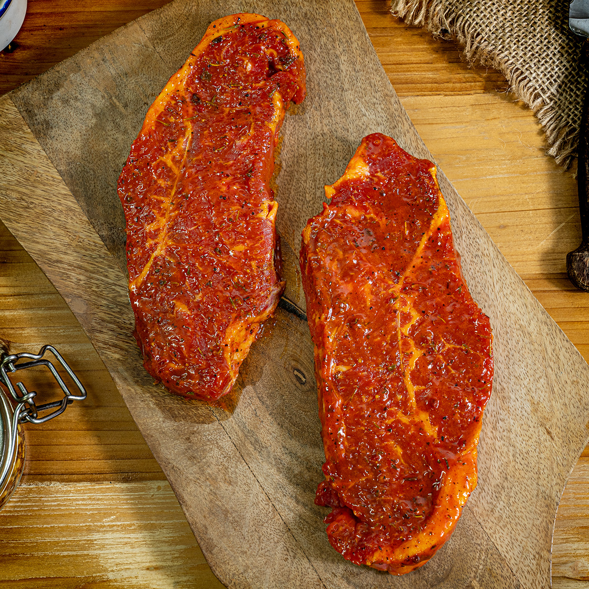 Cumbrian Peri-Peri Sirloin Steak | Grass Fed Heritage Beef | Basecamp